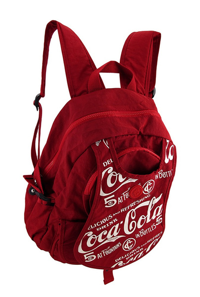Nylon Coca-Cola Backpack | Wish