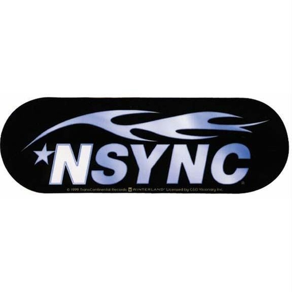 Nsync Logo Decal - Black | Wish