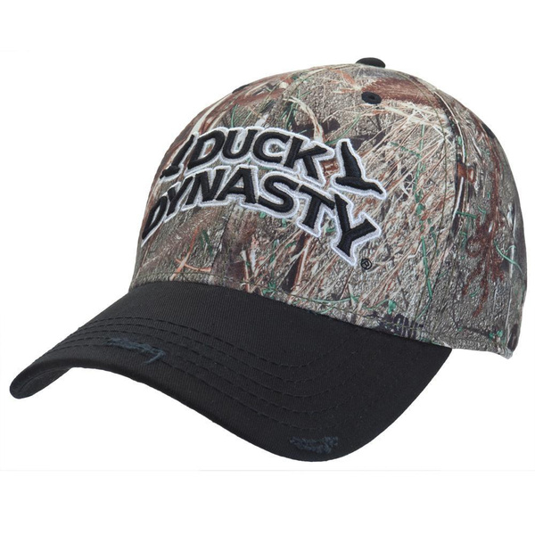 Duck Dynasty - Logo Mossy Oak Camo Adjustable Cap - Brown | Wish