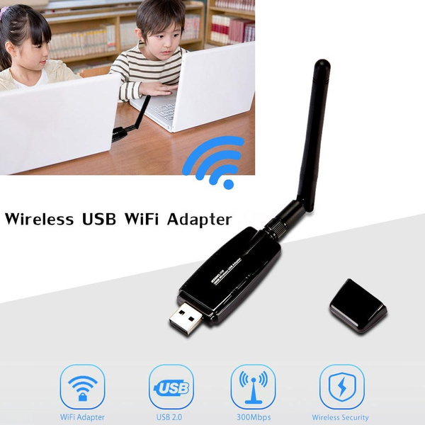 300Mbps 300M Wireless USB WiFi Wi Fi Wi-Fi Adapter With External ...