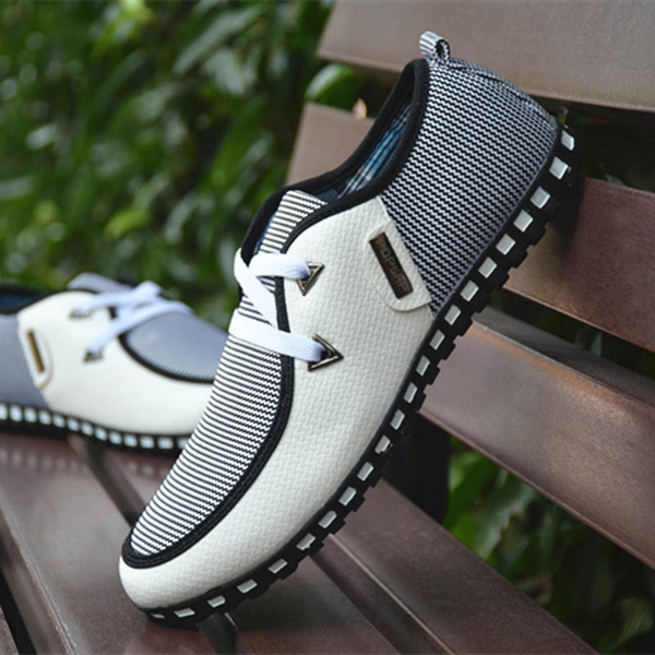 Men's Fashion Air Permeability Increased Trend Line of Men's Shoes in ...