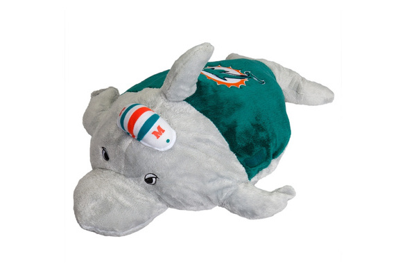 Miami Dolphins Dolphin Pillow Pet Wish