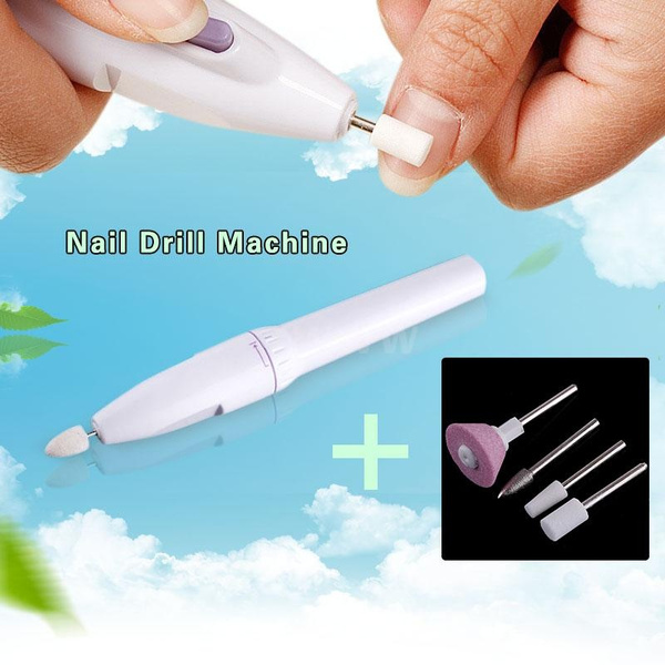 7 in 1 Mini Nail Art Equipment Cordless Drill Tools Nail Grinder ...