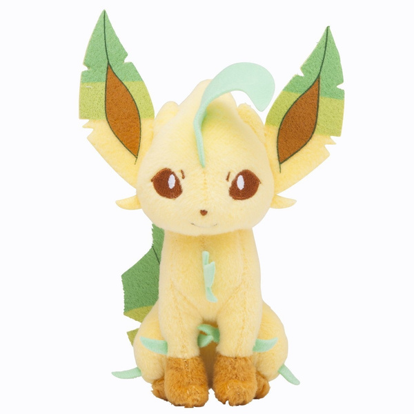 Pokemon Center Plush Toy Original Sit pose LEAFEON? | Wish