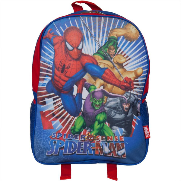 Spider-Man - Spider Sense Battle Medium Backpack - Blue | Wish