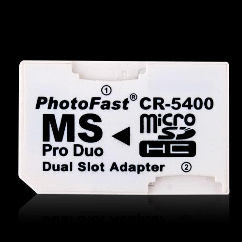 Dual 2 Micro SD TF to MS Pro Duo Card Adapter 2 Slot | Wish