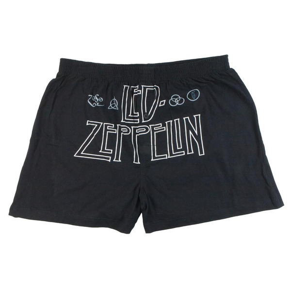 Led Zeppelin - 1977 Boxer Shorts - Large - Black | Wish