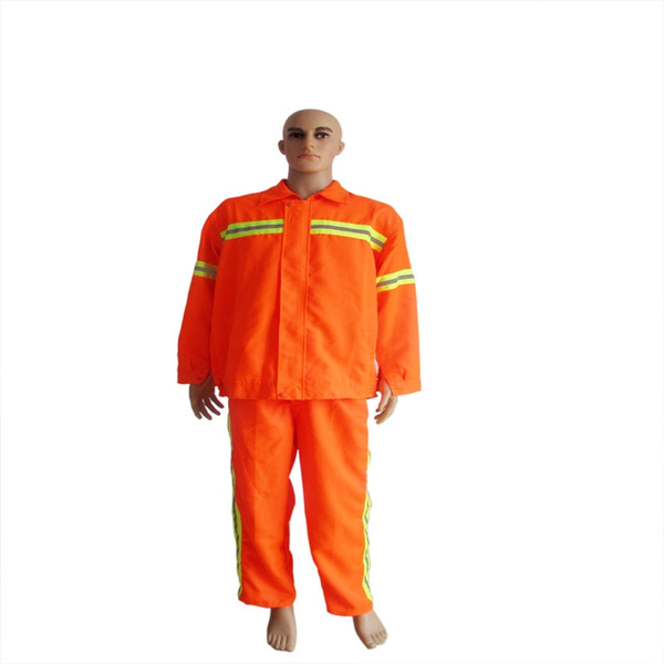 Orange sanitation safety ,reflective suits sanitation work clothes ...