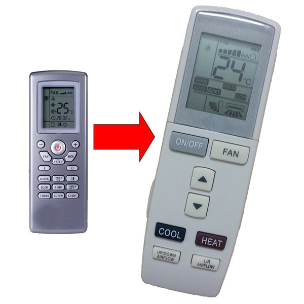 Generic Replacement Air Conditioner Remote Control for Gree Lennox York ... Generic Replacement Air Conditioner Remote Control for Gree Lennox York ...