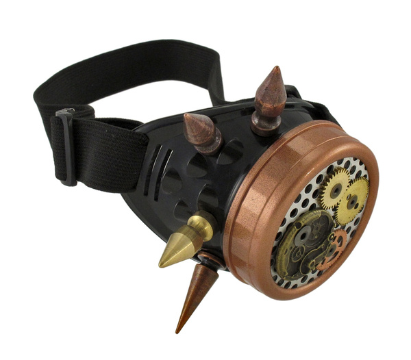 Steampunk Copper Watch Gears Monocle / Eye Patch Cyberpunk Goth | Wish
