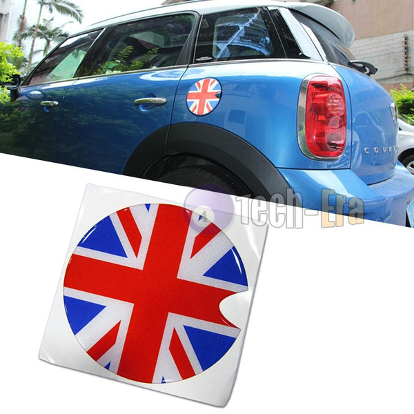 Union Jack UK Flag Pattern Vinyl Sticker Decal For Mini Cooper Gas Cap ...