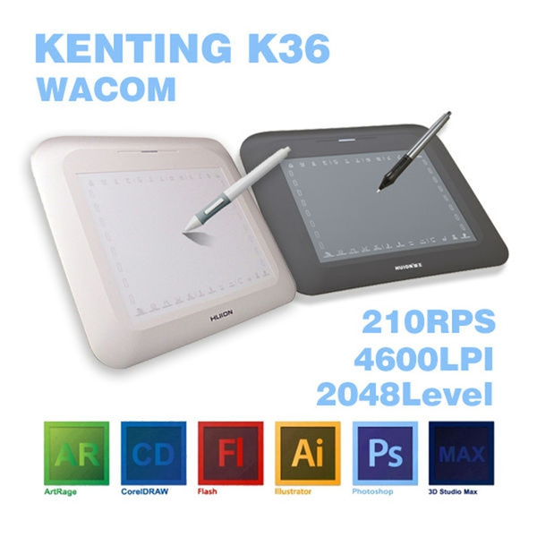2015 New Hot Sale Usb Huion K36 100% Brand art Graphic drawing Tablet ...