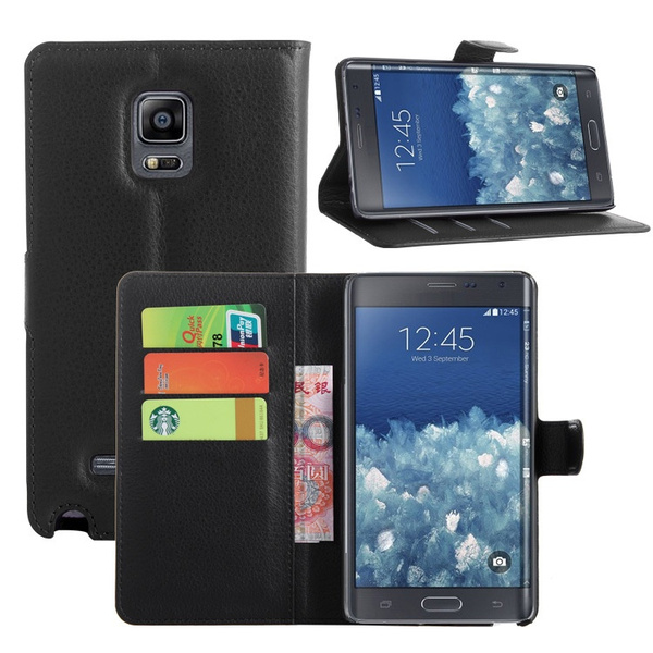Fashion Flip Leather Case For Samsung Note Edge Wallet Case with ...