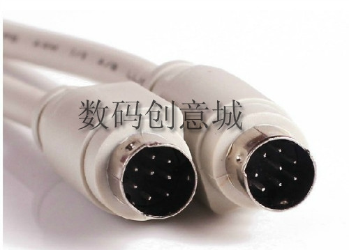 MD8 Mini Din 8 Mini din 8 pin Male-Male 1.5M cable Beige | Wish