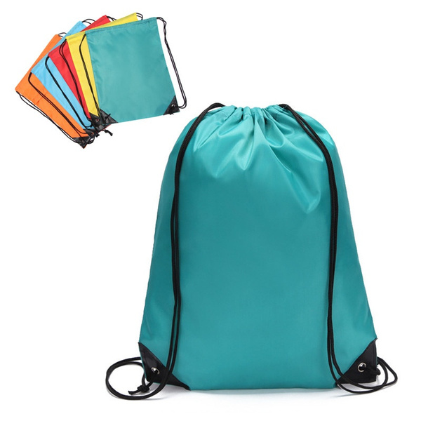 Kids' Clothes Shoes Bag School Drawstring Sport Gym PE Dance Backpacks ...