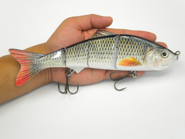 fishing lures super large 10inch/255mm 4-section strong body hard tail ...