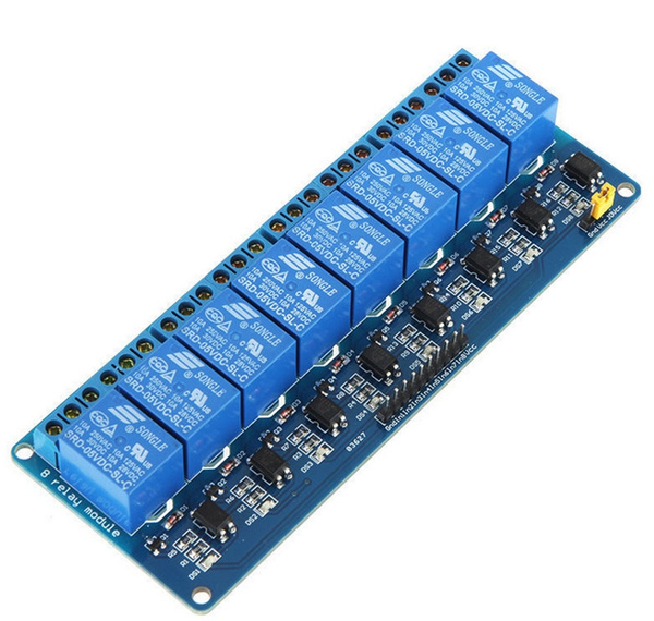 2015 8-Channel 5V Relay Shield Module Board Optocoupler module Arduino ...