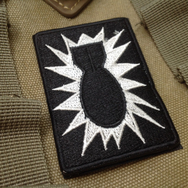U.S. Army Military 52nd Ordnance Unit Designation Insignia Bomb PATCH ... U.S. Army Military 52nd Ordnance Unit Designation Insignia Bomb PATCH ...