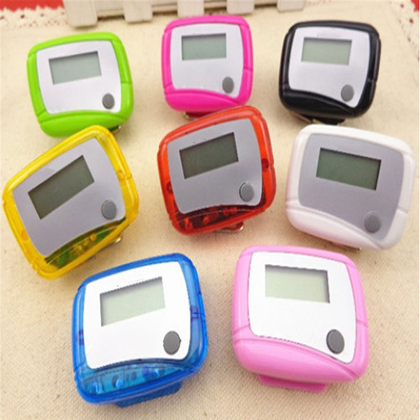 Mini LCD Step Counter Run Walking Distance Pedometer Distance Calorie ...