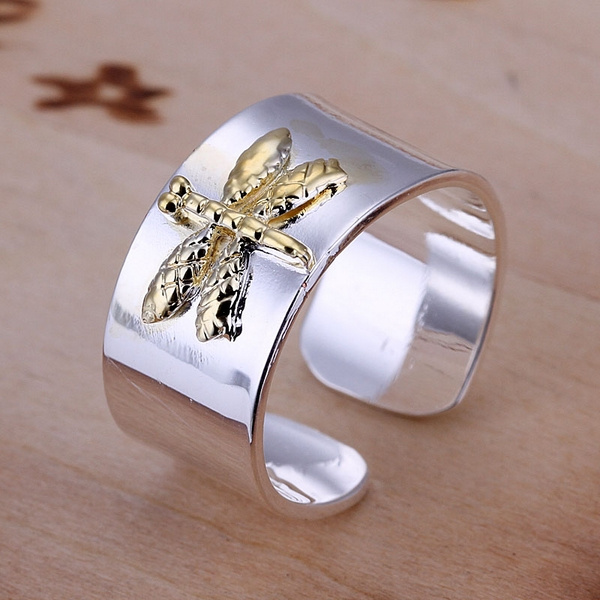New Arrival 925 Sterling Silver Ring Fine Fashion Color Separation ...