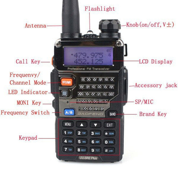 Baofeng UV-5RE Plus Walkie Talkie Dual Band Two Way Radio Pofung UV 5RE ... Baofeng UV-5RE Plus Walkie Talkie Dual Band Two Way Radio Pofung UV 5RE ...