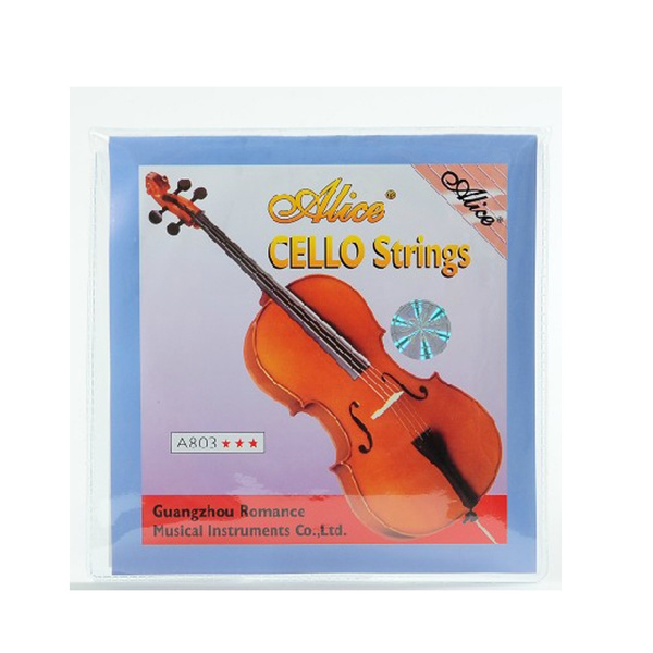NEW Alice Cello String Set Cello Strings Nickel Silver Wound For 4/4 ...