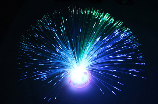 Hot Home Decoration Starry Fiber Flash Colorful LED Fiber Optic Light ...
