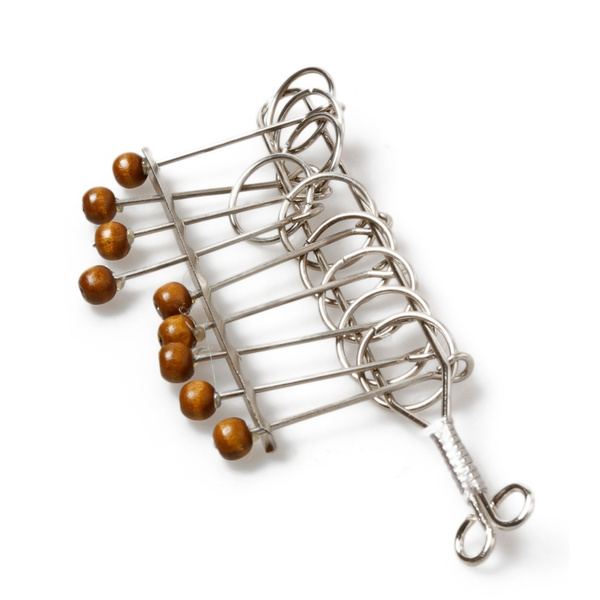 Chinese Tradional Magical Ring Puzzle 9 Linking Rings Intelligent ...