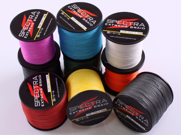 100M 6LB-100LB Color PE Dyneema Braid Fishing Line Spectra 4S | Wish