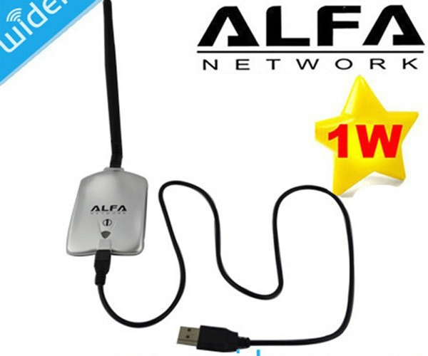 High Power ALFA AWUS036H 1000MW WIFI Wireless USB Network Adapter 5DB ...