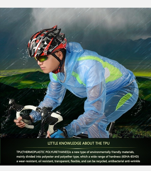 RockBros Cycling Wind Coat Raincoat Waterproof Windproof MTB Bicycle ...