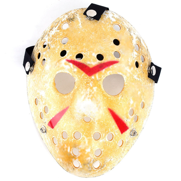 2pcs/lot Gold Vintage Party Masks Delicated Jason Voorhees Freddy ...
