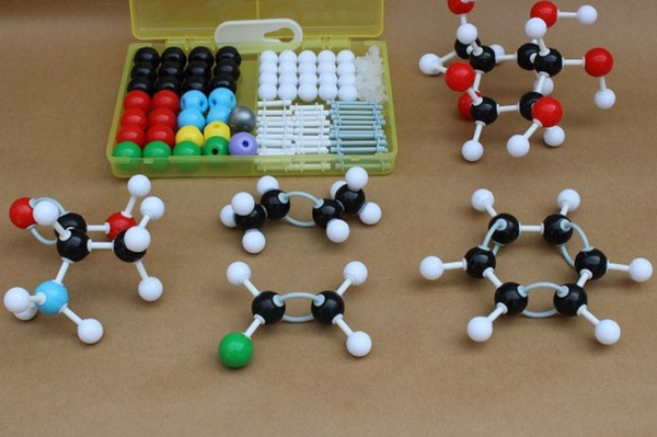 124 PC Chemistry Molecule Structure Set Modelos Moleculares Laboratory ...