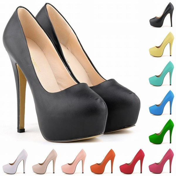 Ultra fashionable nightclubs wind Matt bride shoes super high heels ...