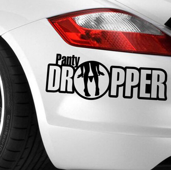 Funny Panty Dropper Car Sticker Decal For Jdm Euro Drift Lowered Stance Window Decal Wish