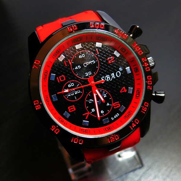 Mens Watch Luxury Stainless Steel Sport Analog Quartz Modern Wrist ...