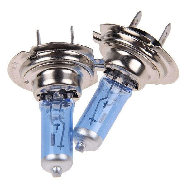 New H7 Super White Xenon Halogen Car Auto Headlight Foglight Lamp Bulb ...