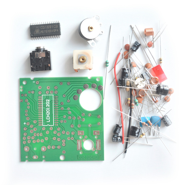 Puuli CXA1691BM / CD1691CB FM Radio Receiver Module Board DIY Kit | Wish