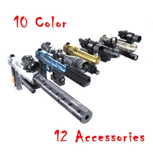 3D Paper Model Guns DIY Paper Craft Barrett Sniper Rifle Cosplay Props ...