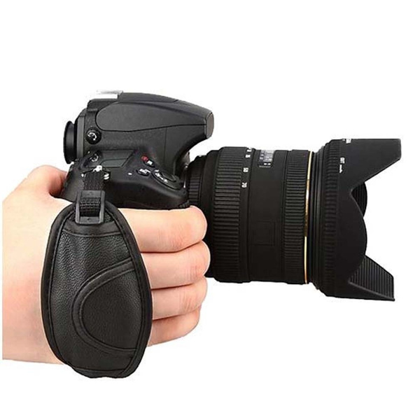 Adjustable Hand screw Black Camera Wrist Strap Grip for Canon Nikon ...