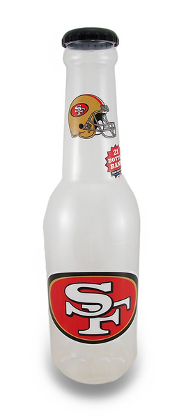 NFL San Francisco 49ers Jumbo Bottle Coin Bank 21 inch | Wish