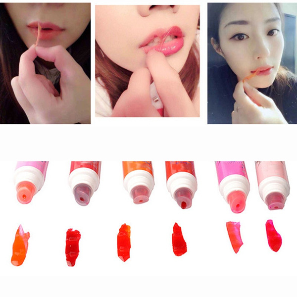 New Hot 6 Style Fashion Lip Gloss Tattoo Waterproof Long Lasting Lip ...