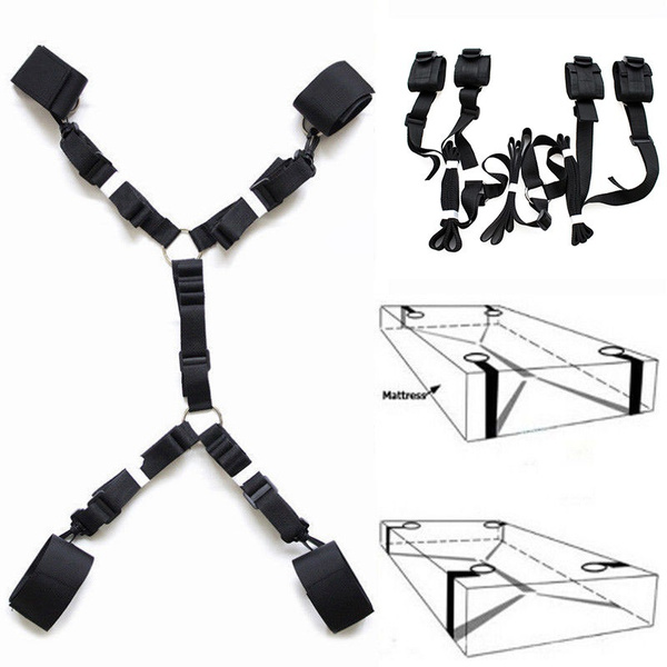 Adult Product For Under Bed Restraint Bondage Straps Fetish Kit For ...