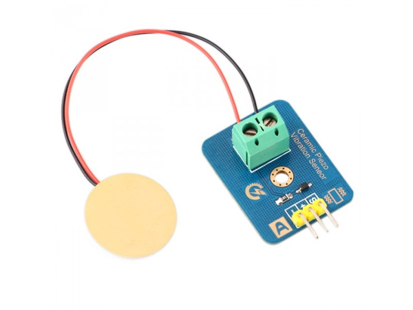 Alsrobot Ceramic Piezo Vibration Sensor For Carduino Uno Rev3 Microcontroller Arduino Compatible