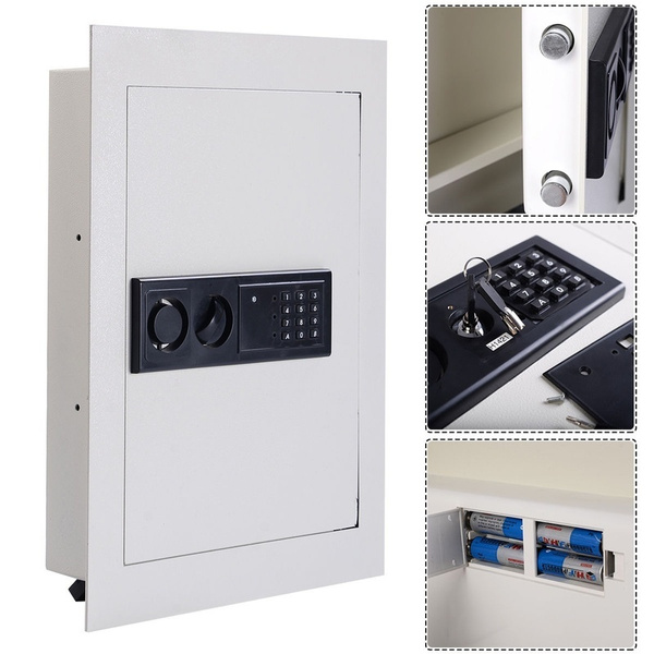 Digital Flat Recessed Wall Safe Box Electronic | Wish