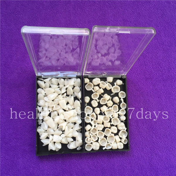 New fashion 120Pcs Dental Temporary Crown Veneers Material Anterior ...