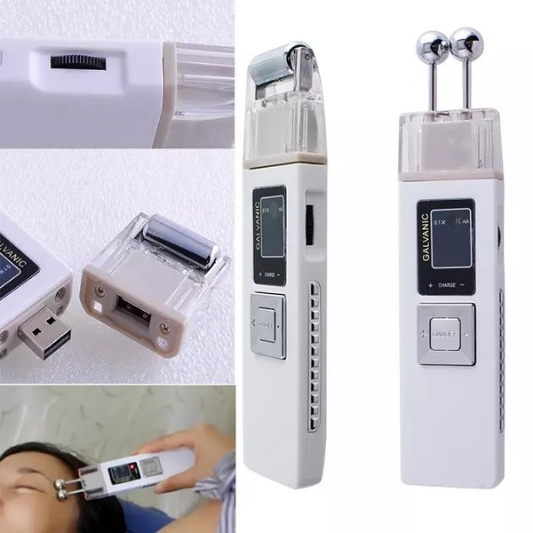Portable Galvanic Microcurrent skin firming machine Anti-aging Massager ...