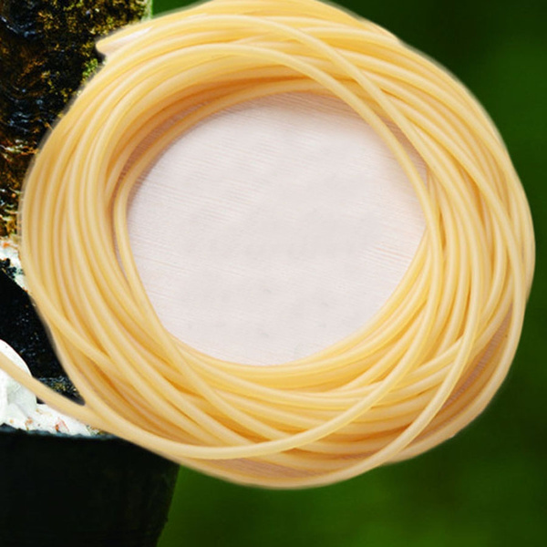 3 Meter Exercise Catapult Tube Tubing Latex Rubber Band Cord Slingshot ...