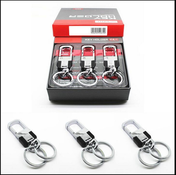 Fashion Men Metal Car Key Chain Ring Creative Keyring Keychain Keyfob ...