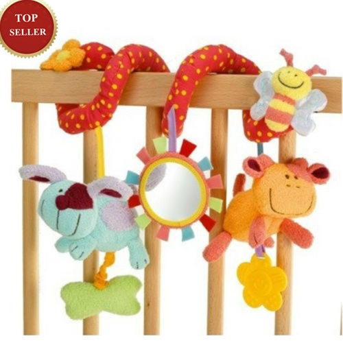 New Baby Cot Spiral Activity Hanging Decoration Baby Toys Cot Car Seat ...